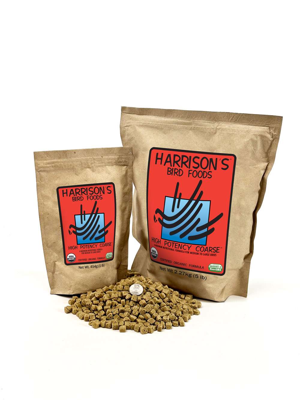HIGH POTENCY COARSE* - Harrison's Bird Foods