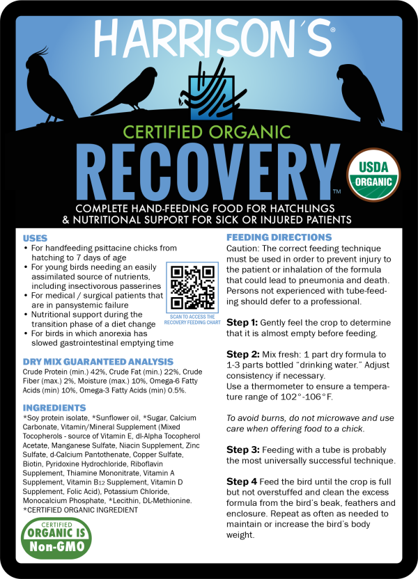 Recovery Formula - Harrison's Bird Foods