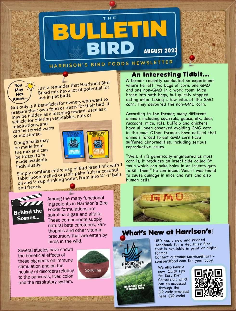 The Bulletin Bird Newsletter - Harrison's Bird Foods