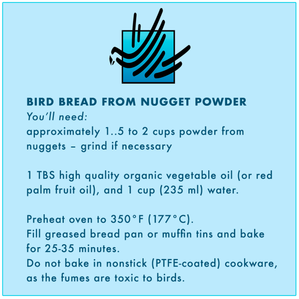 BIRD BREAD MIX - OMEGA* - Harrison's Bird Foods