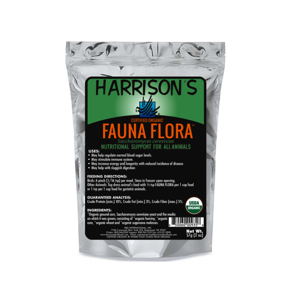 FAUNA FLORA* (Certified Organic) - 2oz - Harrison's Bird Foods